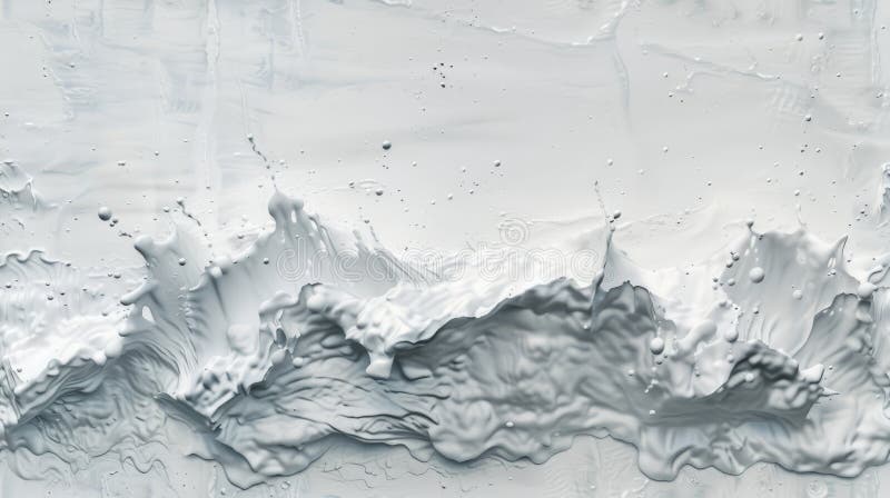 White Paint Texture with a Pattern of Grass and Leaves. Background for ...