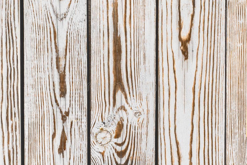 White Painted Boards with Natural Brown Pattern Wooden Texture Plank ...