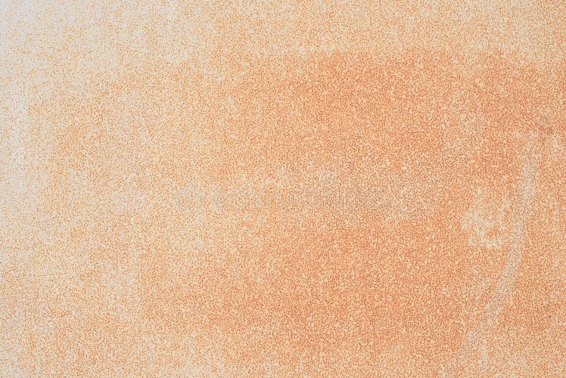 White Painted Metal Door with Heavy Rust Formation Stock Image - Image ...