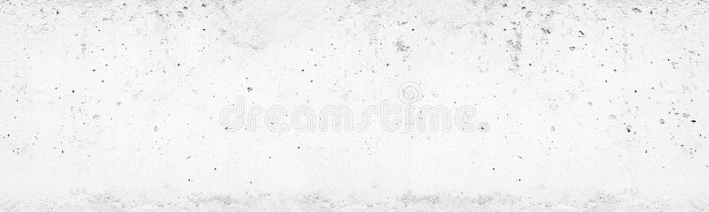 White Painted Old Concrete Wall Wide Texture. Whitewashed Rough Cement ...