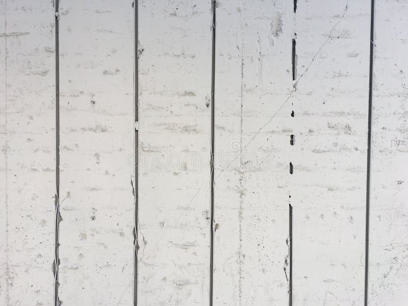 White Painted Wood Panel Background Texture with Slats Stock Photo ...