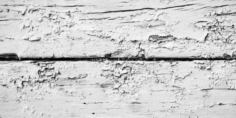 White Painted Wood Shows Texture and Grain with Peeling Paint Effect, Rustic Background Stock ...
