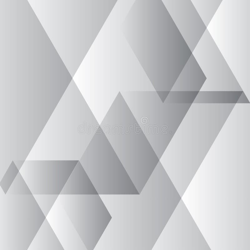 White Square Block Seamless on Black Background. Vector Illustration ...