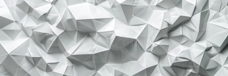 A White Paper Background with Many Small Triangles, AI Stock ...