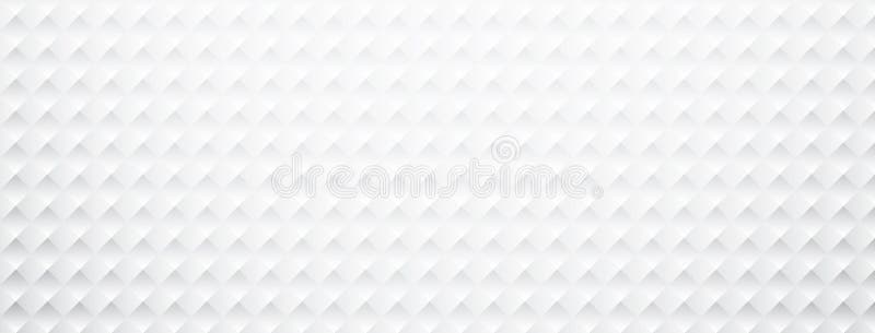 White Paper Square Textured Banner. Stock Vector - Illustration of ...
