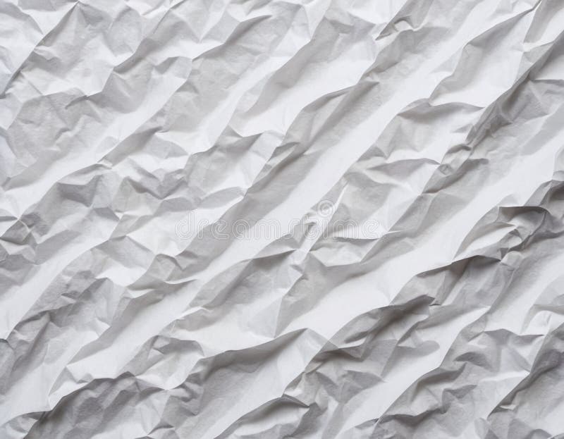 White Blank Crumpled Wrinkled Paper Sheet Texture Pattern Creative ...
