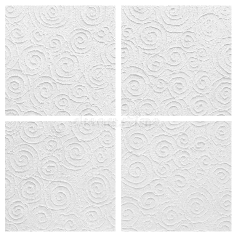 White Paper with Decorative Section Pattern for Background Stock Image ...