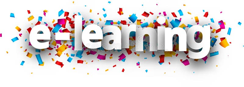 Seminar Paper Word Sign with Colorful Spectrum Paint Brush Strokes Over ...