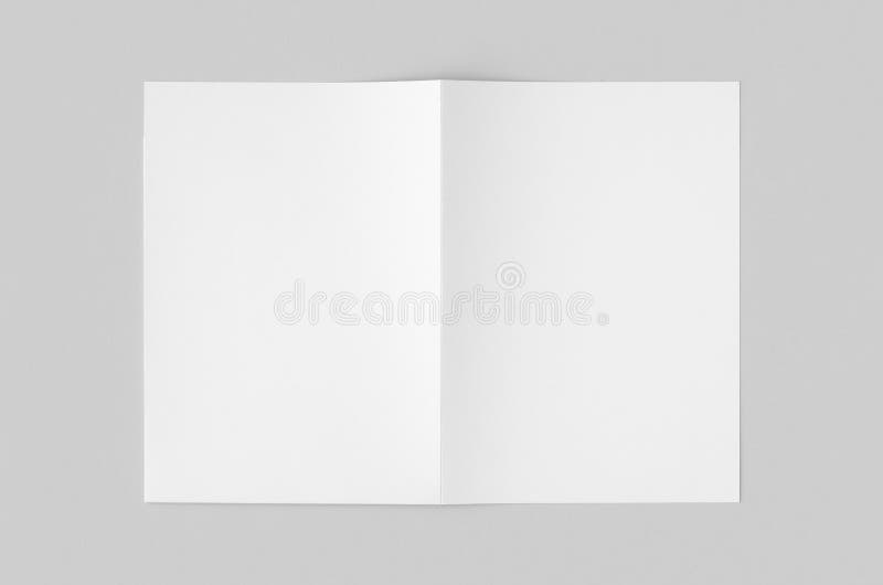 White Paper File Folder Mockup., Outside Stock Image - Image of ...