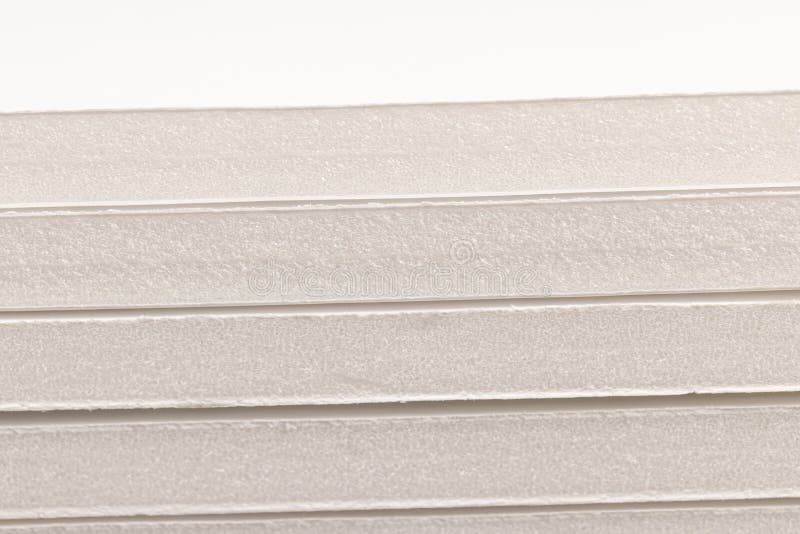 White Foam Board for Creative Work and Creation of Various Objects ...