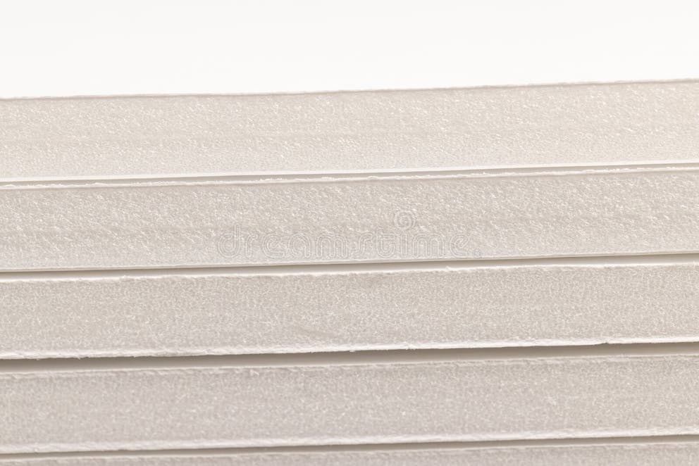 White Foam Board for Creative Work and Creation of Various Objects ...