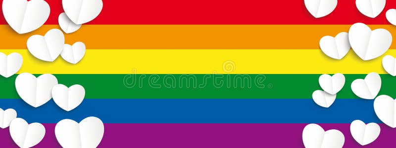 Pride Rainbow Header Stock Illustrations – 178 Pride Rainbow Header ...