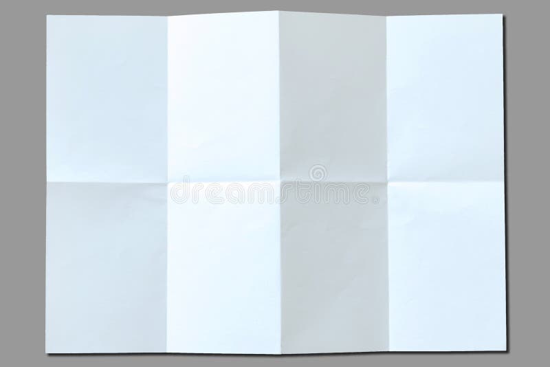 White paper with folds stock image. Image of abstract - 68679507