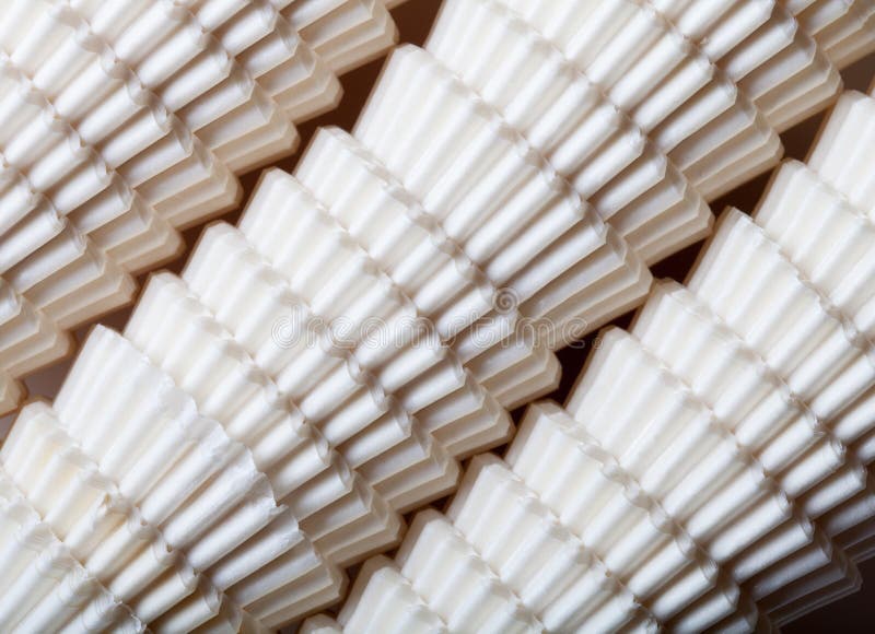 White Paper Forms for Chocolates or Cupcakes Stock Image - Image of ...