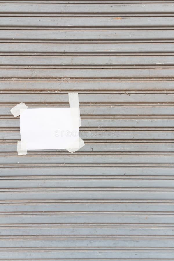 White paper label stock image. Image of empty, blank - 229391543