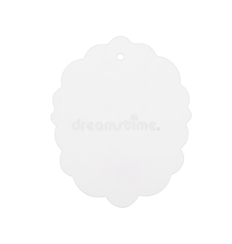White paper label stock photo. Image of banner, greeting - 47136980