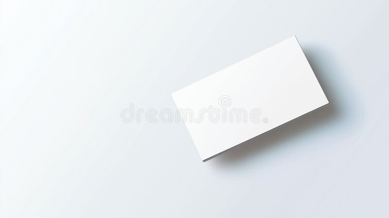 White Paper Note for Copy Space on Clean Background Stock Illustration ...
