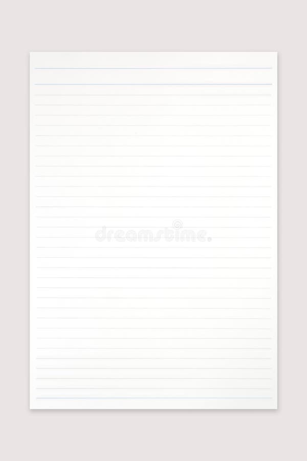 White Paper Note and Line on Office Table Stock Photo - Image of note ...