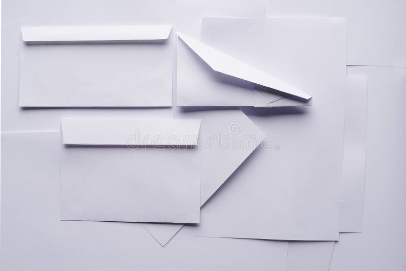 White paper objects stock image. Image of clear, sheet - 85520347