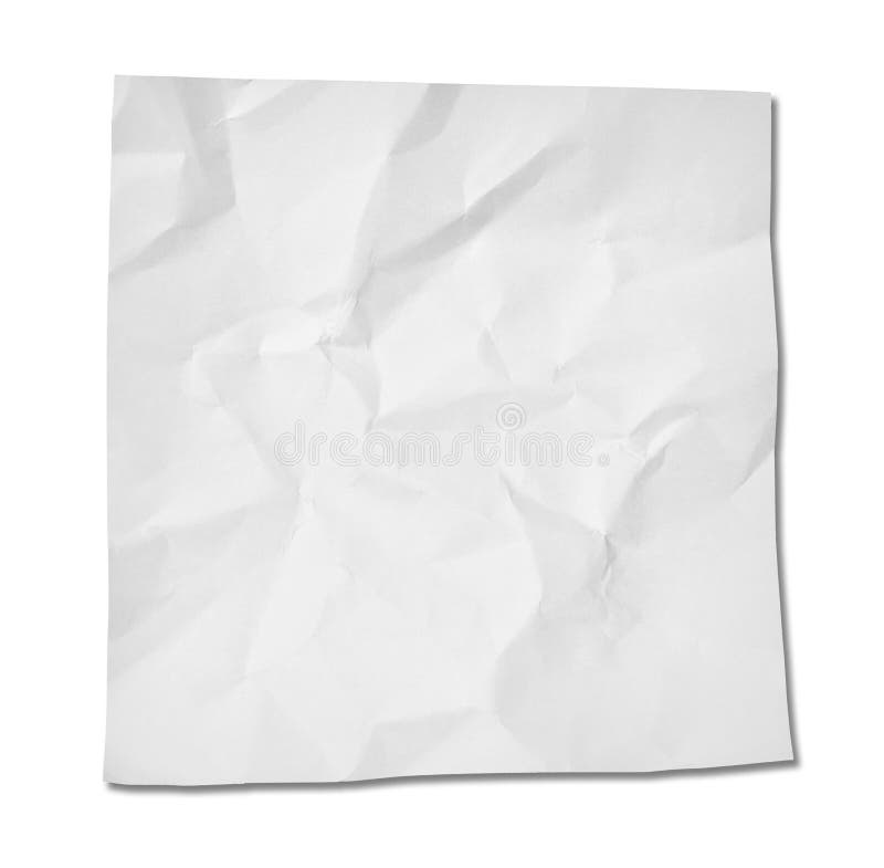 White Paper Ripped Message Torn Note Paper Label Background Crumpled ...