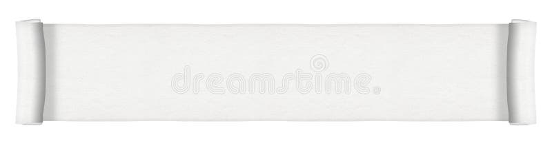 White Paper Scroll stock illustration. Illustration of paper - 6121405