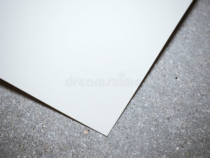 White paper sheet stock image. Image of paper, design - 56422785