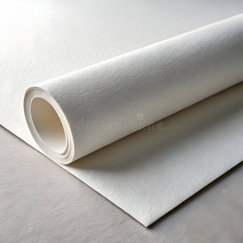 White Paper, a Smooth, Blank Sheet Often Used for Writing, Printing ...