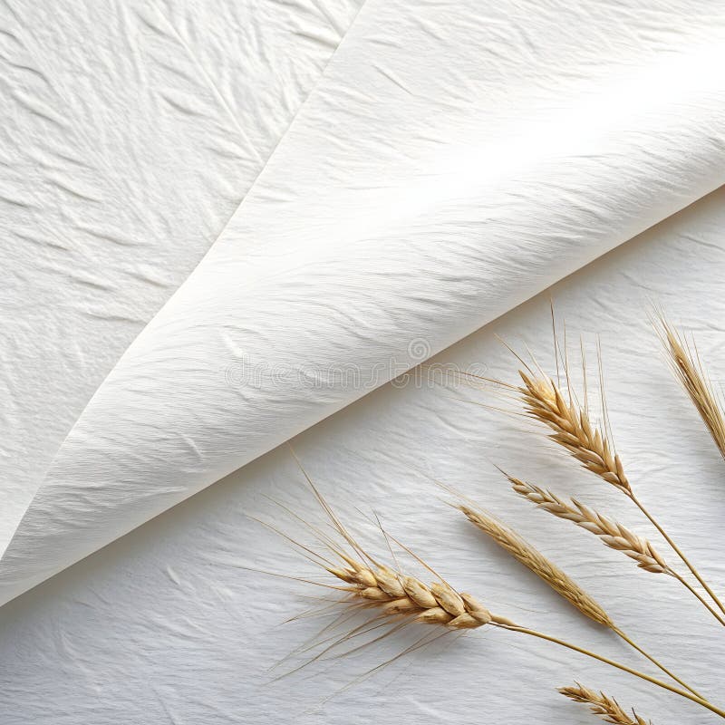 White Paper, a Smooth, Blank Sheet Often Used for Writing, Printing ...