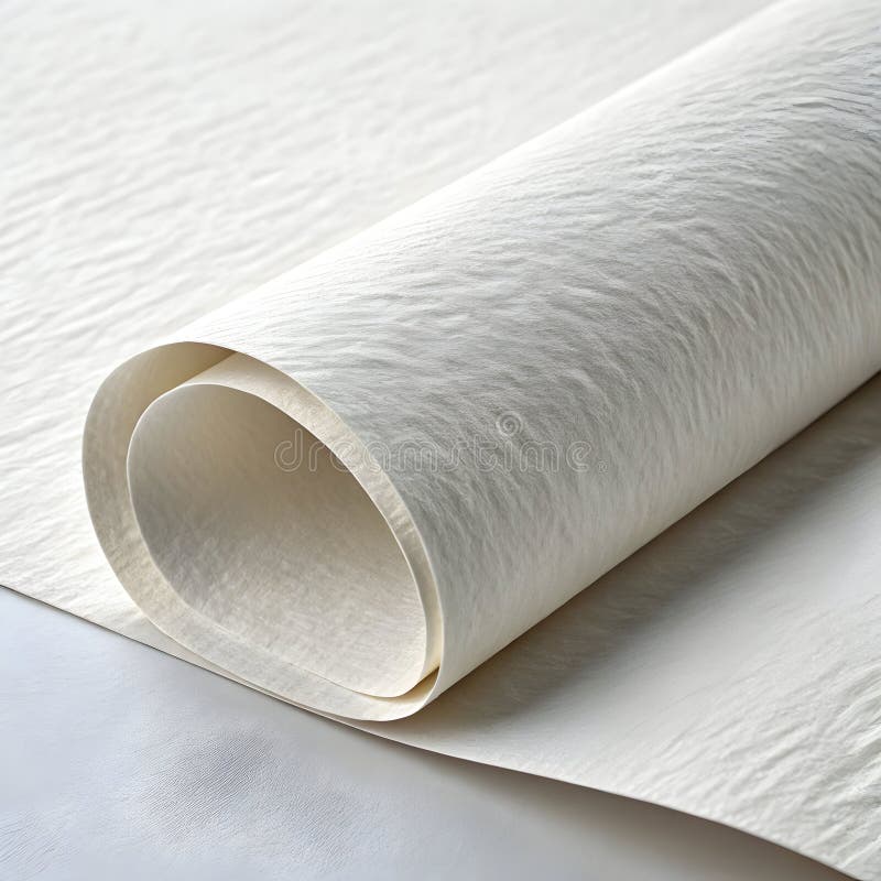 White Paper, a Smooth, Blank Sheet Often Used for Writing, Printing ...