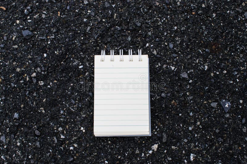 White Paper Stone Backdrop Used for Note Taking. Stock Image - Image of ...