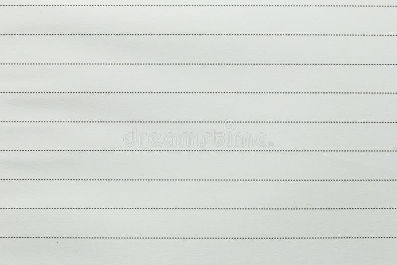 White Paper Stripe of Notebook Surface. Stock Photo - Image of ...