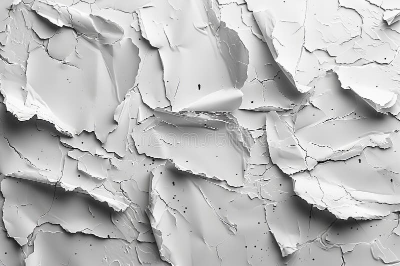 White Paper Texture Background with Grain and Ink Stains, Seamless ...