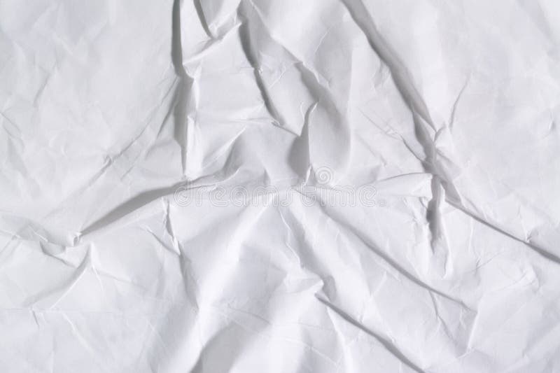 White Paper Texture. Crumpled Paper Background Stock Photo - Image of ...