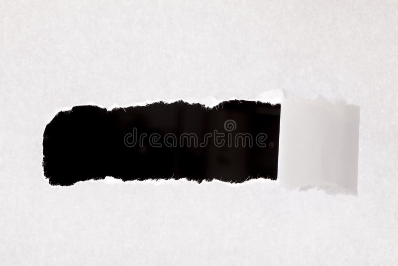 Torn paper stock image. Image of damage, white, sheet - 30165975