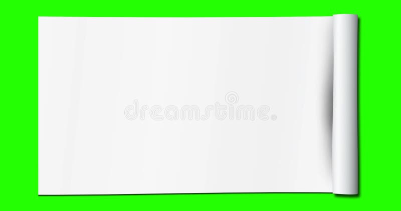 Multi Screen Display with Chroma Key Green Screen, on Black Background ...