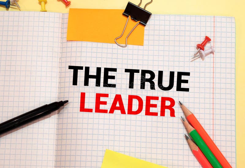 True leader stock photo. Image of beautiful, caucasian - 24158906