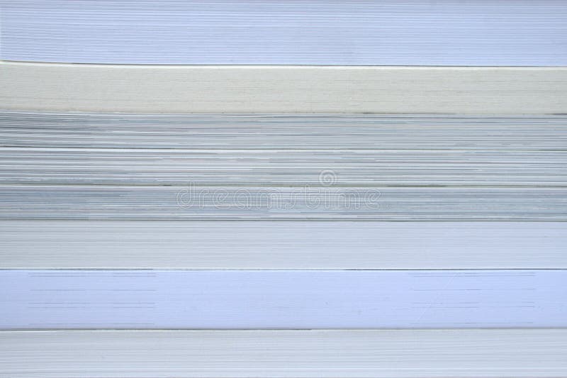 White Paperback Book Pages, Stacked Stock Image - Image of reading ...