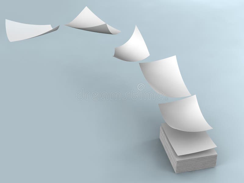 Papers Falling Stock Illustrations – 401 Papers Falling Stock ...