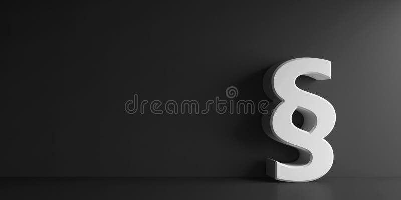 Paragraph White Symbols Seamless Vector Pattern Eps10 Stock Vector ...