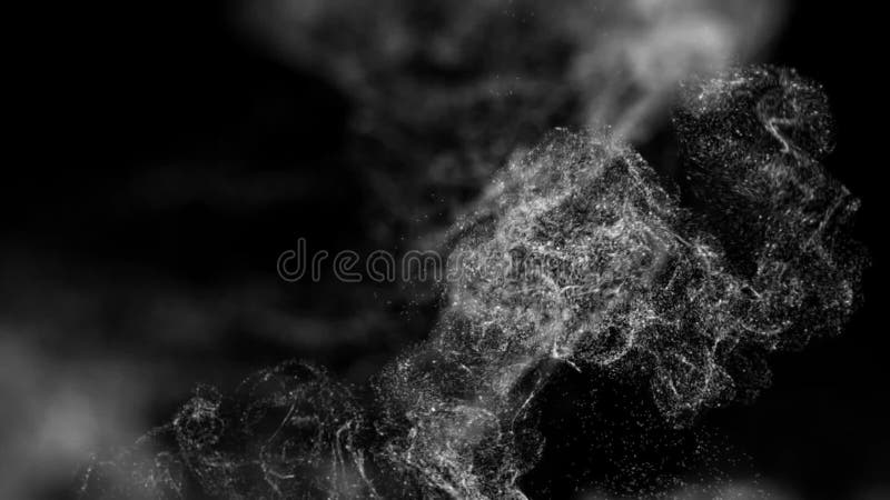 White Particle Motion, Particle Background, Graphics, Beautiful ...