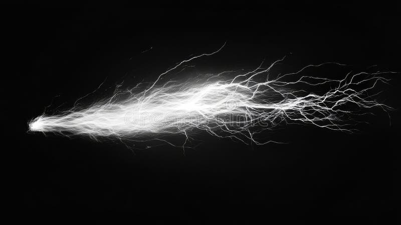 White Particle Spray on Black Background Stock Illustration ...