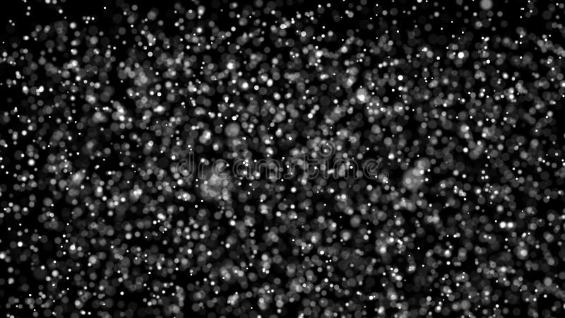 White Particles on a Black Background Stock Illustration - Illustration ...