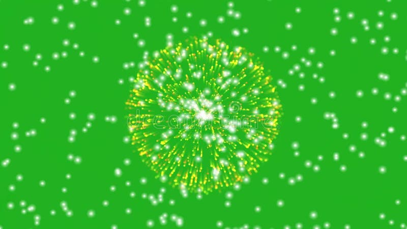 White Particles Extraction Green Screen Motion Graphics Stock Footage ...