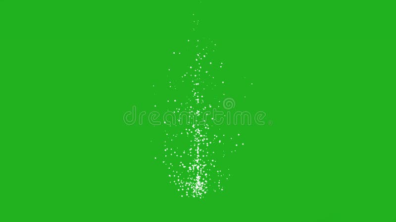 White Particles Extractor Green Screen Motion Graphics Stock Video ...