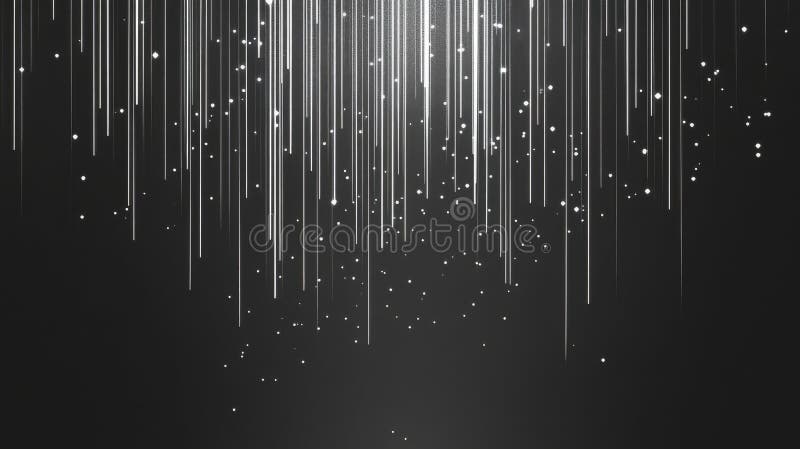 White Particles Falling on Dark Background Abstract Animation Stock ...