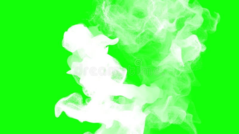 White Particles on Green Screen Stock Video - Video of backdrop ...