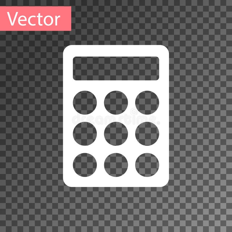 White Password Protection and Safety Access Icon Isolated on ...