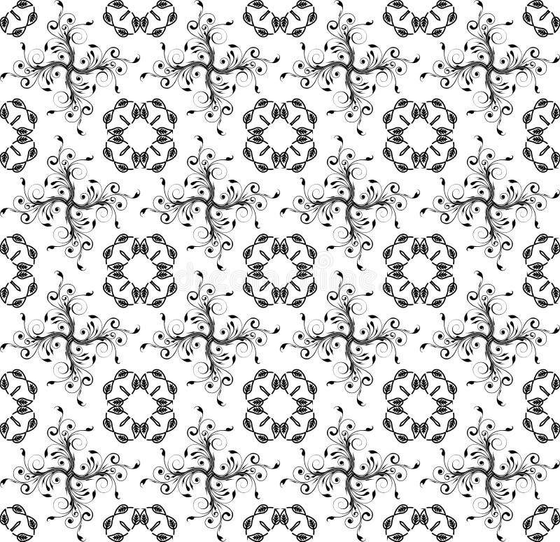 White Pattern with White Line Mozaic Stock Vector - Illustration of ...