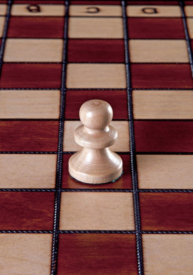 Chess piece - white pawn stock image. Image of defense - 6801245