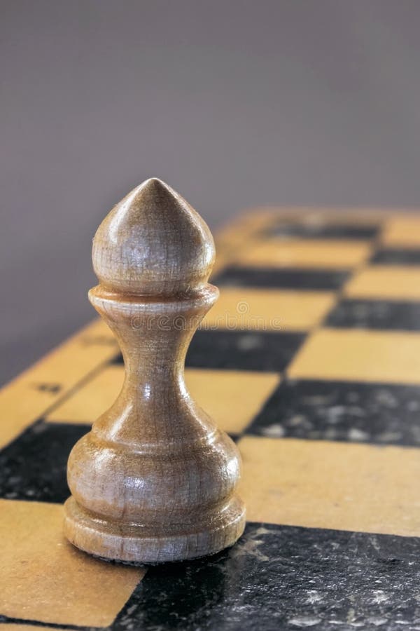 White pawn stock image. Image of reflection, single, yellow - 85965917